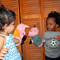 Our Toddlers Enjoy the Story of the Three Little Pigs — Provo Primary ...
