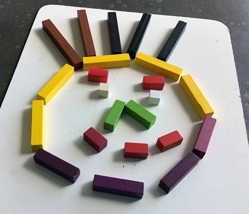 Year 1 Cuisenaire Face Challenge — Provo Primary School