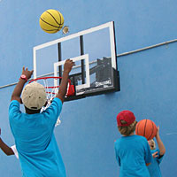 Our New Basketball Hoop — Provo Primary School