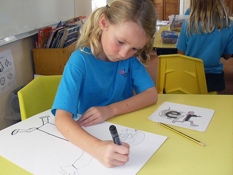 Year 2 Capture the Robot Robbers in Letterland — Provo Primary School