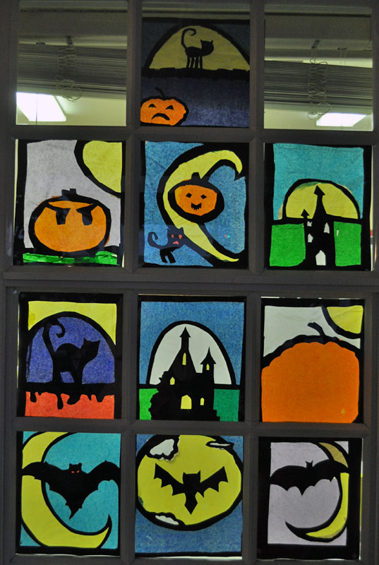 Halloween Party Classroom Door Decorations — Provo Primary School