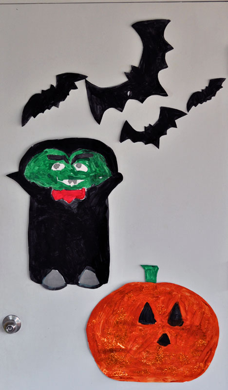 Halloween Party Classroom Door Decorations — Provo Primary School
