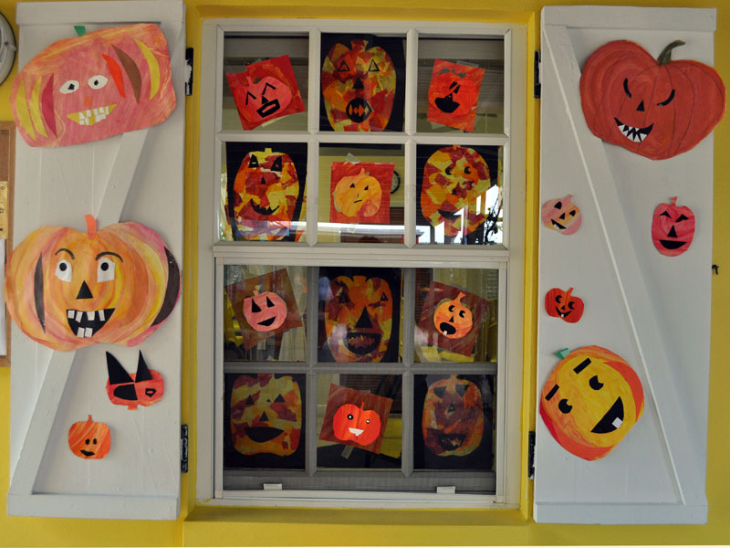 Halloween Party Classroom Door Decorations — Provo Primary School