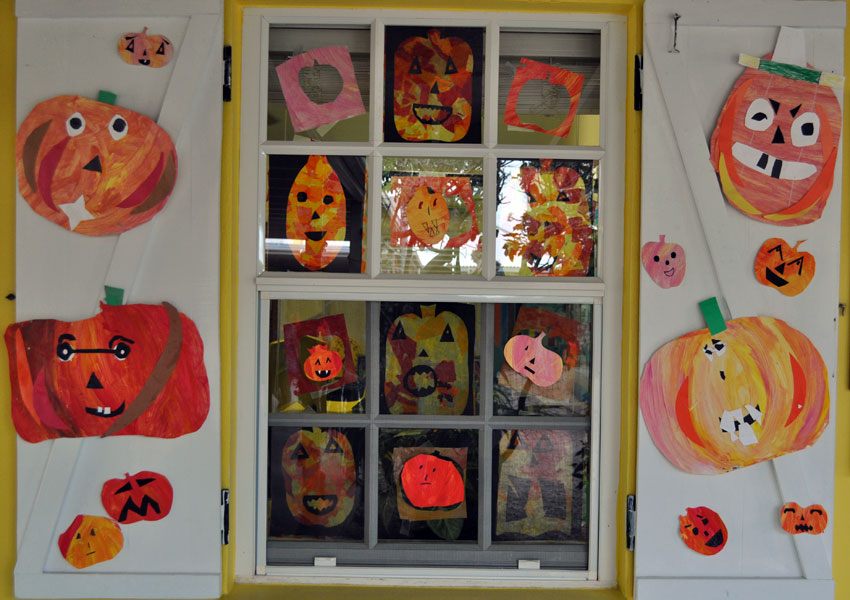 Halloween Party Classroom Door Decorations — Provo Primary School