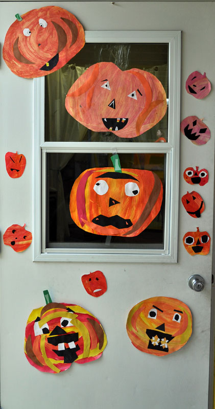 Halloween Party Classroom Door Decorations — Provo Primary School
