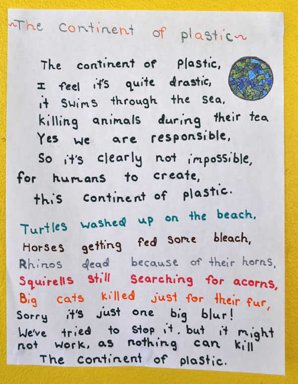 Powerful Plastic Poetry! — Provo Primary School